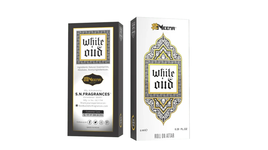 White Oudh Attar 6ML - madniperfumers.com
