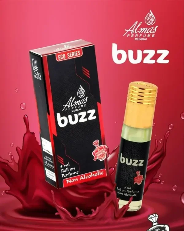 Almas Buzz Attar 8ml - Madni Perfumers