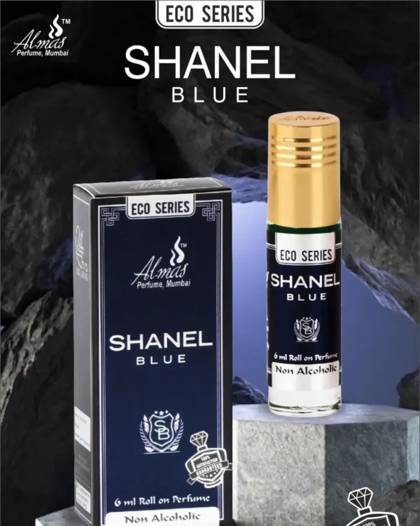 Almas Shanel Blue Attar 8ML - inspired by blue de channel perfume ...