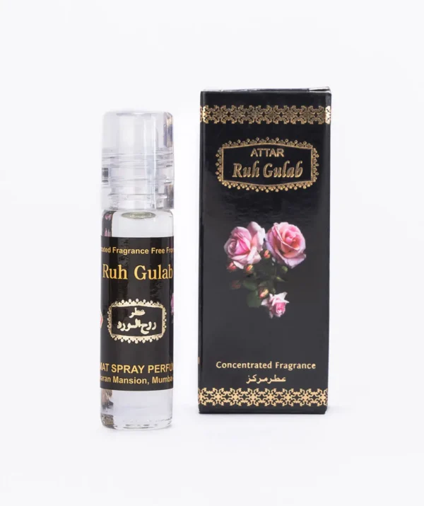 Nemat Ruh Gulab Attar 8ML | Pure Rose Floral Long-Lasting Attar - Madni ...